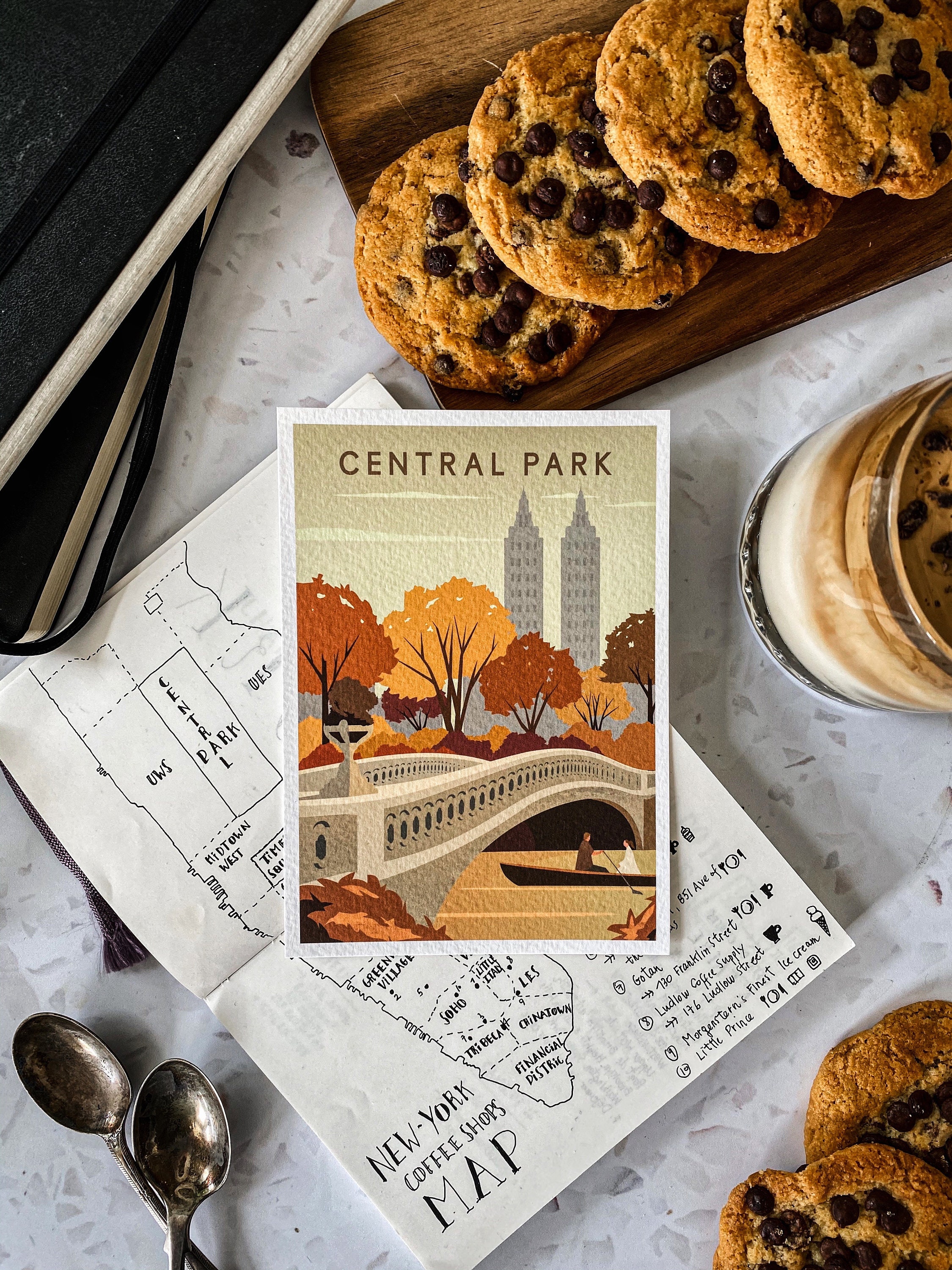 Set of 5 New York Cards - Etsy UK