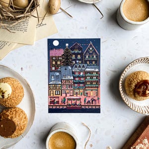 Retro Cities Colmar Postcard With Envelope - Etsy