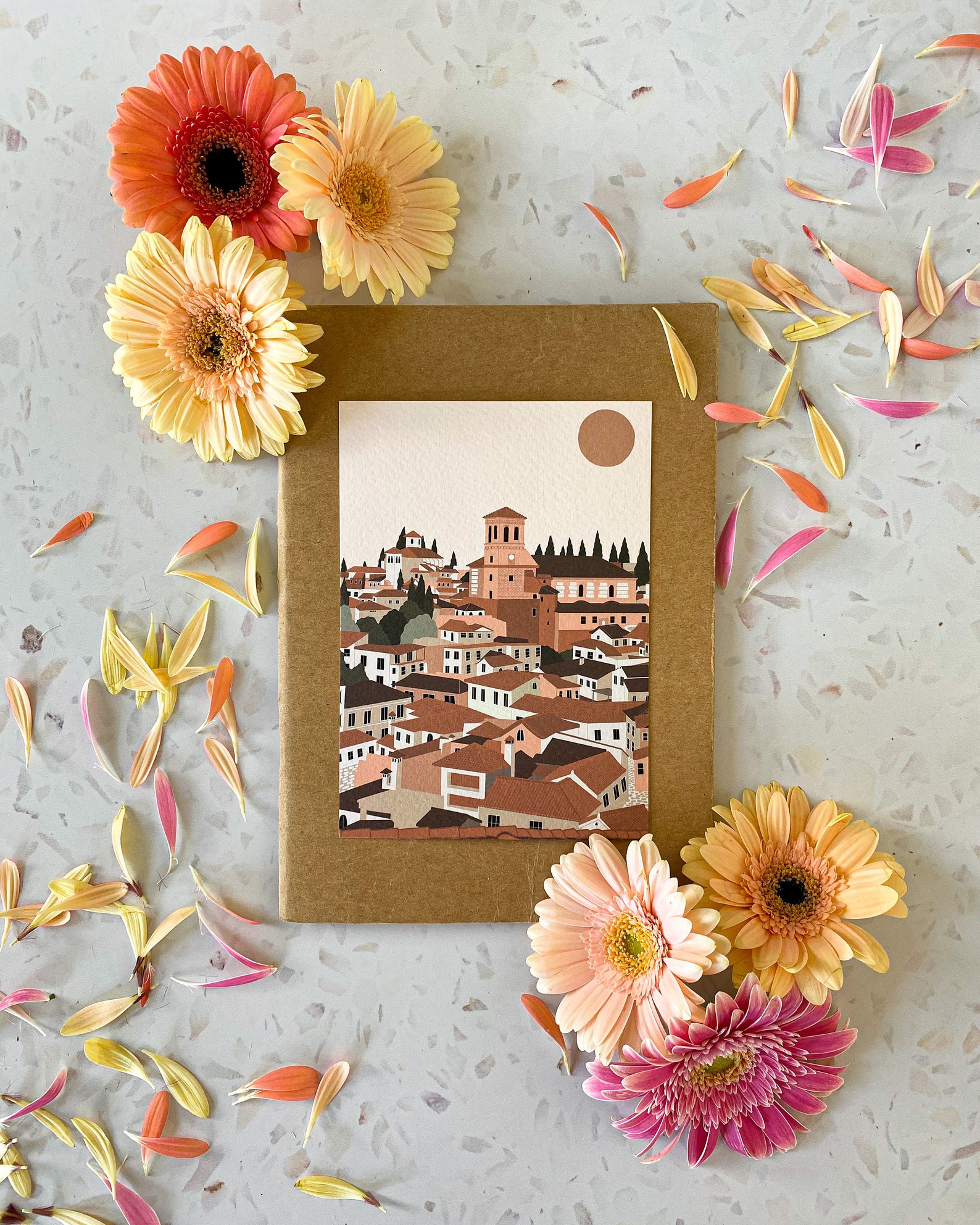 Set of 5 Summer Postcards/ Manarola Card / Santorini Card / - Etsy UK