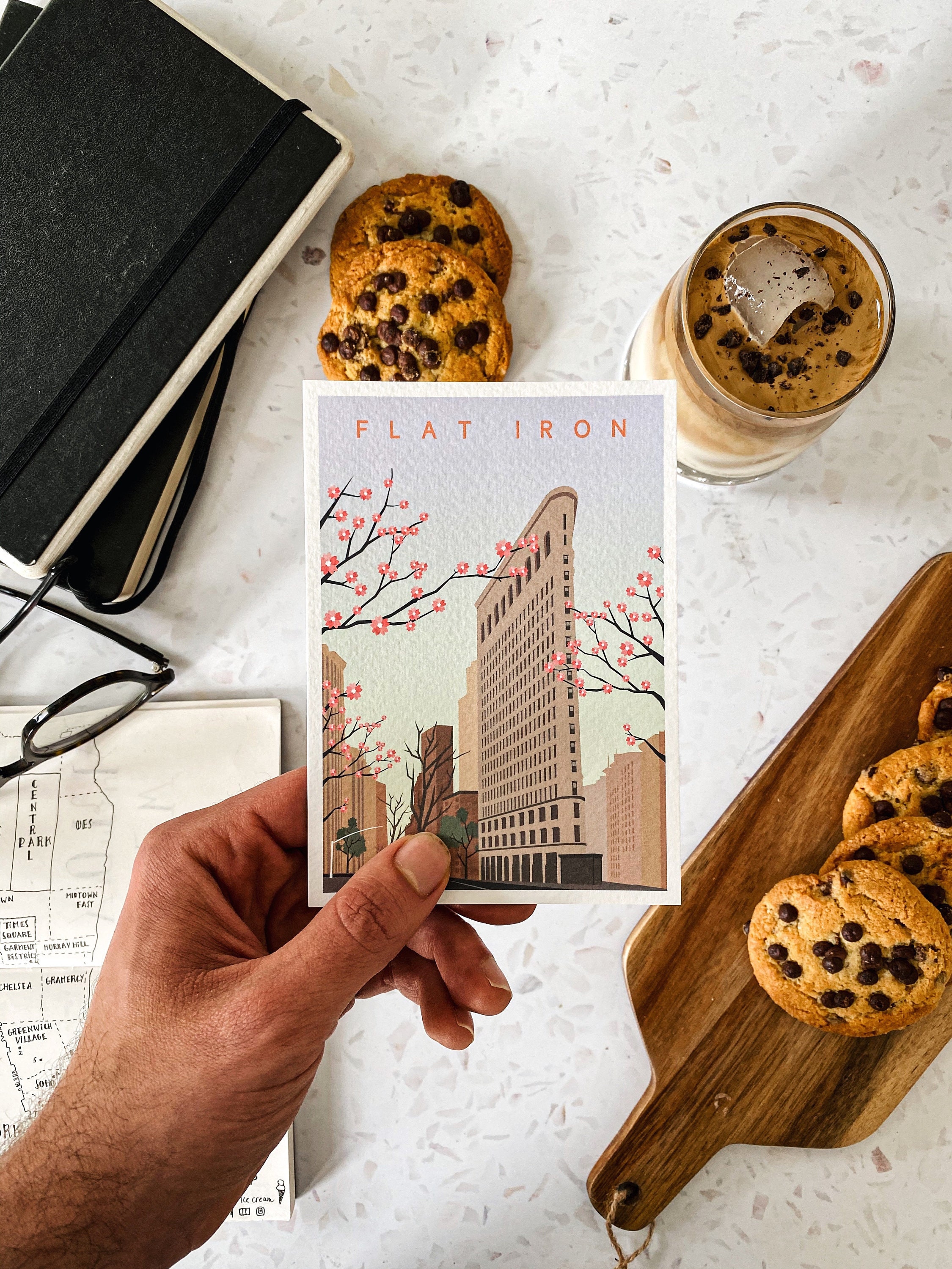 Set of 5 New York Cards - Etsy UK