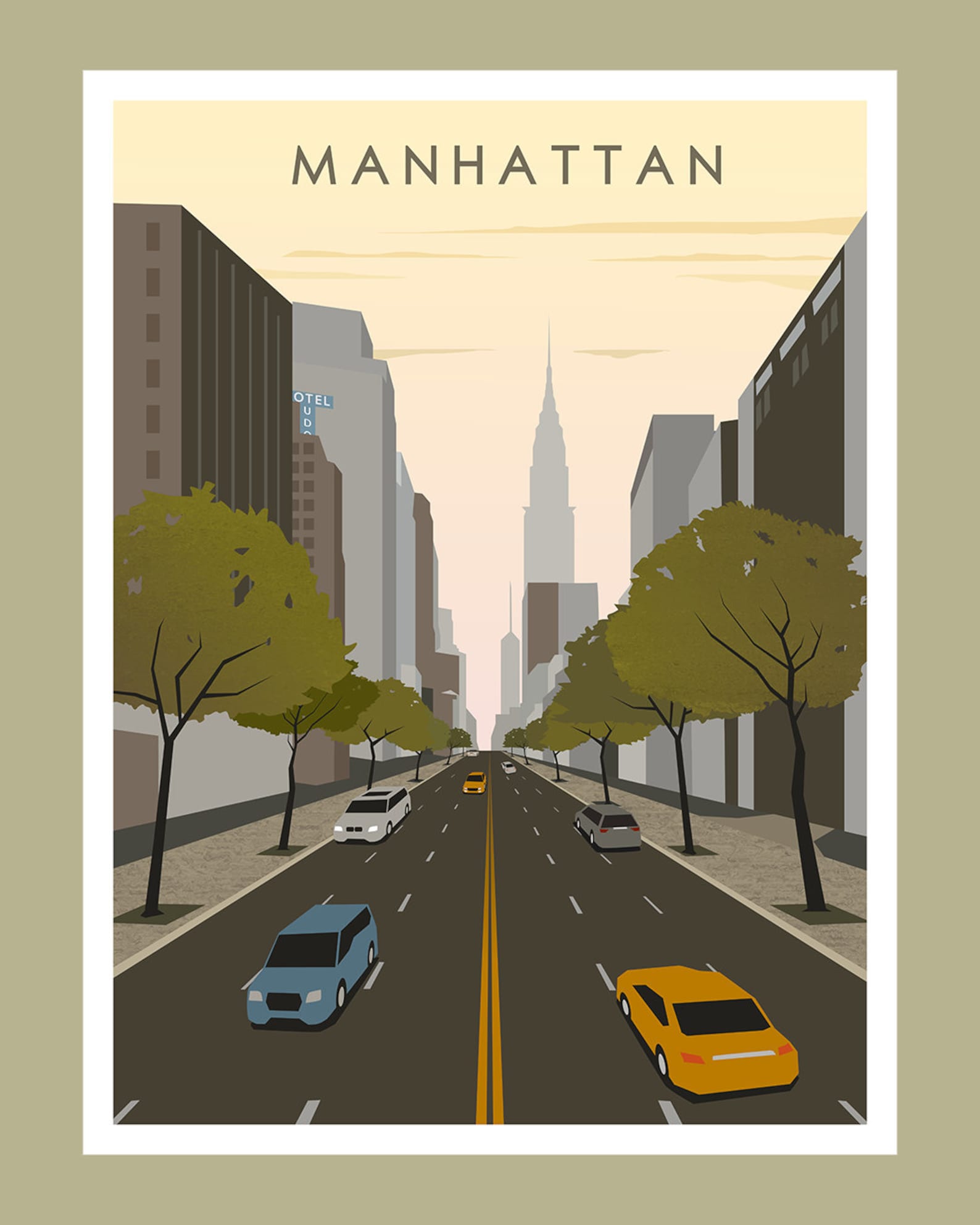 Set of 5 New York Cards - Etsy UK