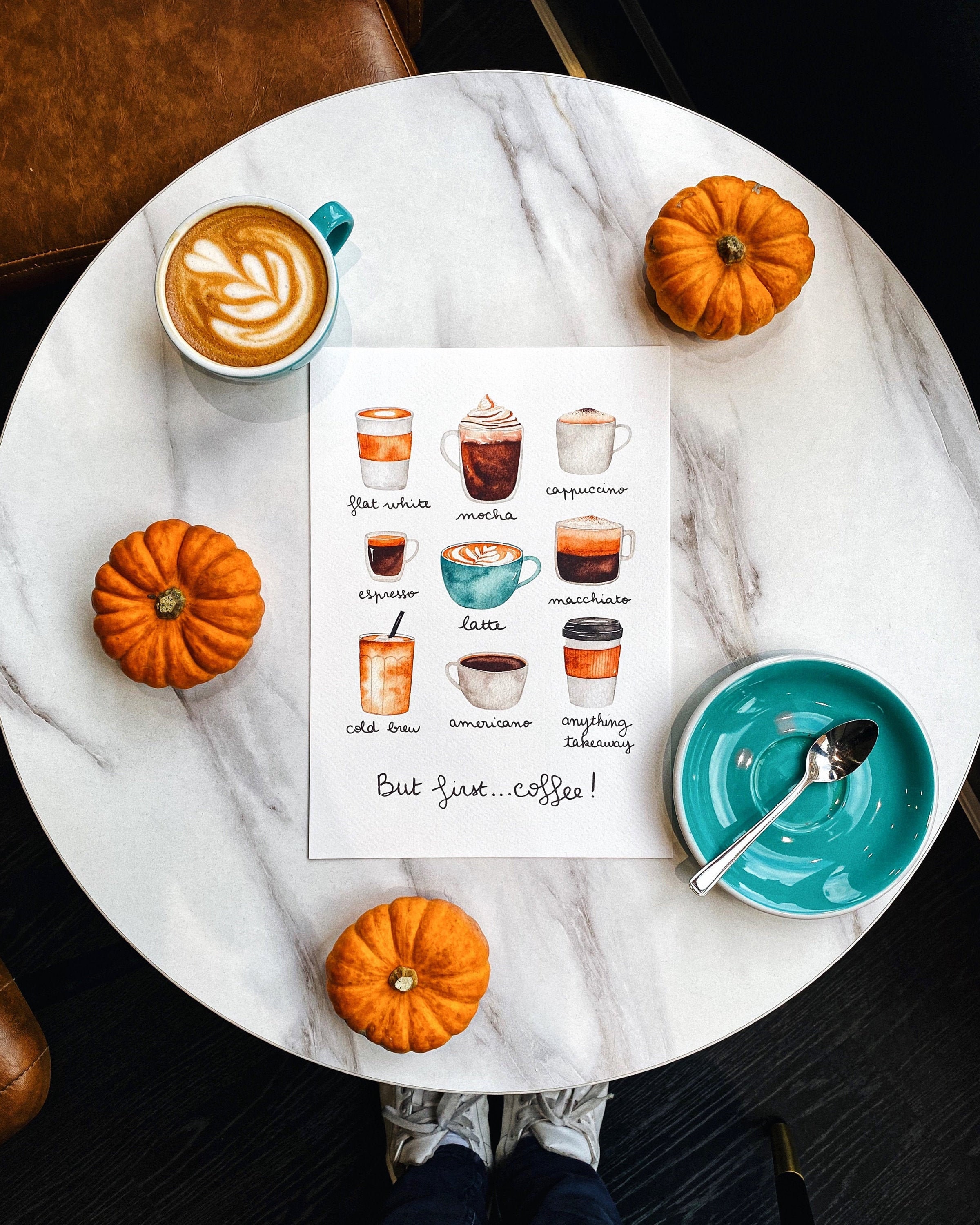 But first...Coffee print / coffee print / Coffee handmade | Etsy