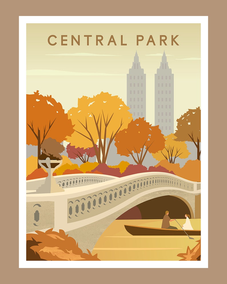 Set of 5 New York Cards | Etsy