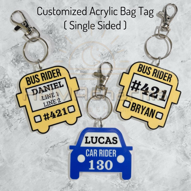 Personalized Car Tag - Etsy