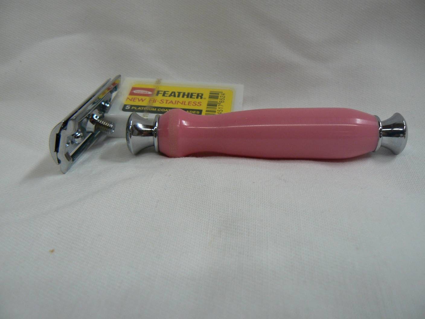 Hand Turned Razor Handle in Acrylic Pink! - Etsy