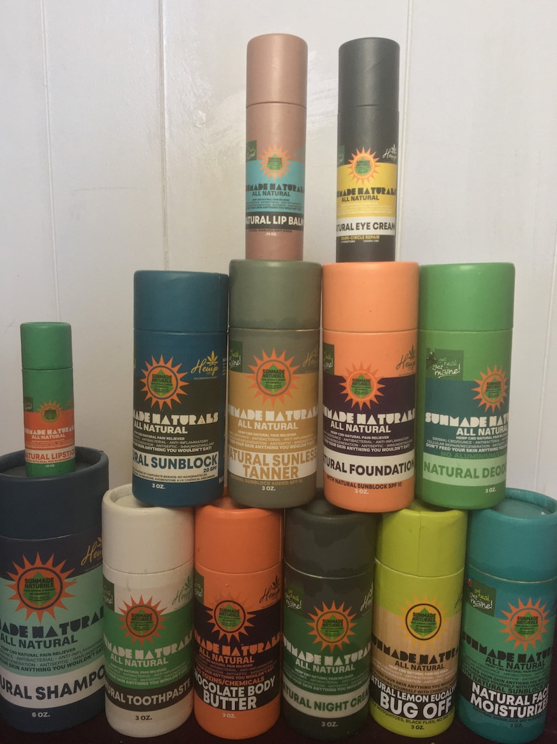 Sunmade Naturals Skincare Product Line - Etsy