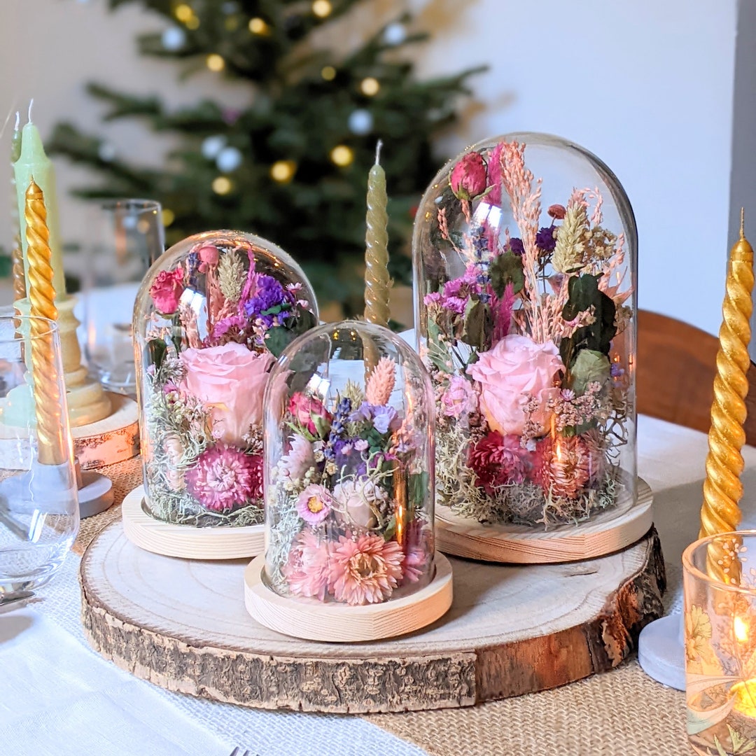 Lyla Bell – Eternal Flowers & Dried Flowers, Pink and Purple – Chic ...