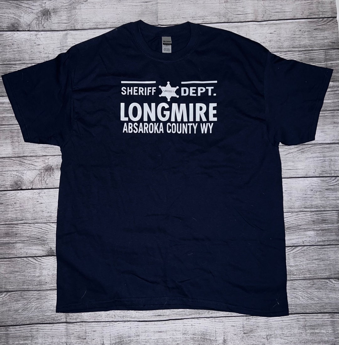 Longmire: Sheriff Dept. Absaroka Co. - Etsy