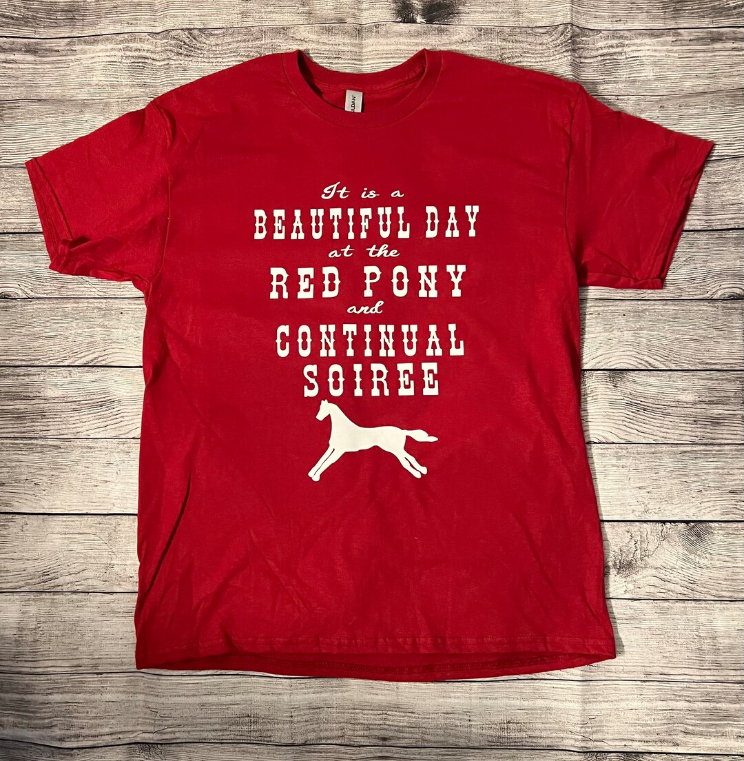 Longmire: Red Pony Tee Shirt - Etsy