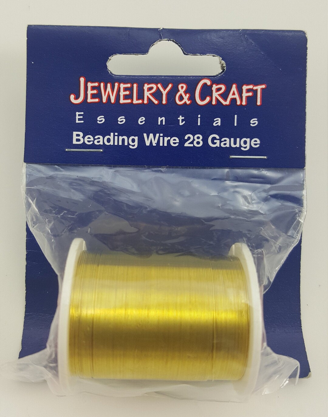 Jewelry & Craft Essentials 28 Gauge, 24 Yards Gold Beading Wire - Etsy