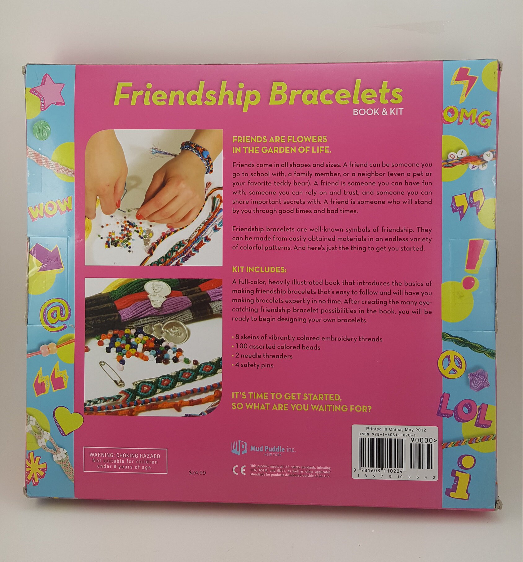 Friendship Bracelet Book & Kit - Etsy