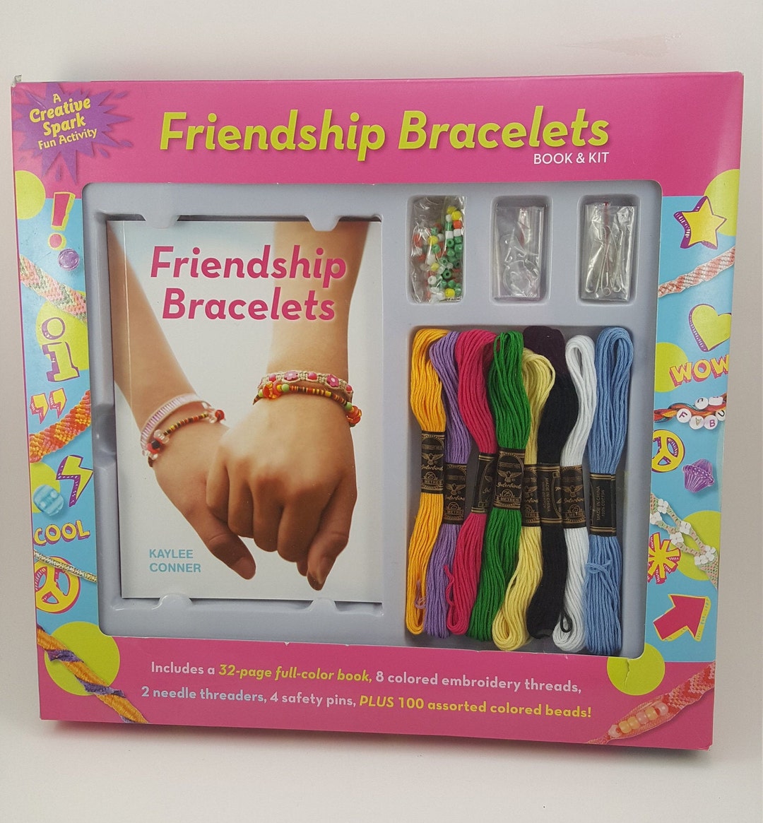Friendship Bracelet Book & Kit - Etsy