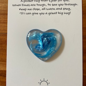 Blobby Friends Pocket Hug Letterbox Gift Polymer Clay - Etsy UK