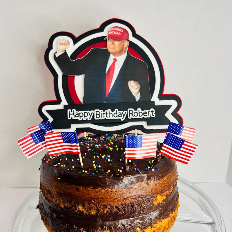 Trump Birthday Card Image - Etsy