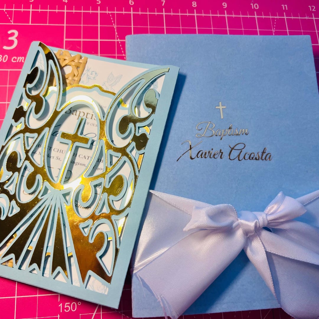 Luxury Velvet Box Invitation | Premium Cardstock Box | Personalized ...