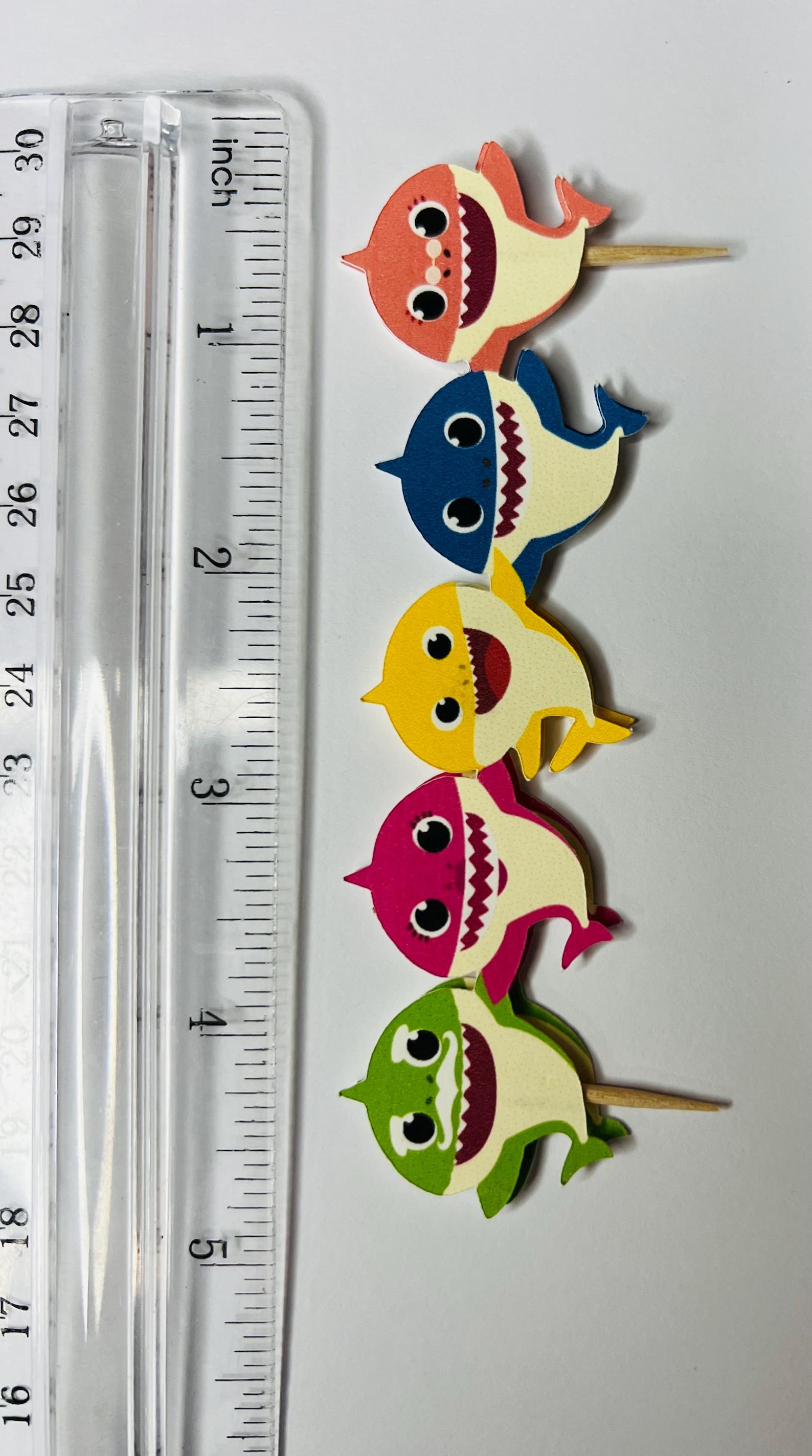 Bebefinn and Baby Shark Theme Inspired Cake Topper Kit - Baby Shower ...