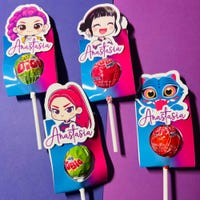Unicorn Lollipop Holders Printable, Digital Party Sucker Holder ...