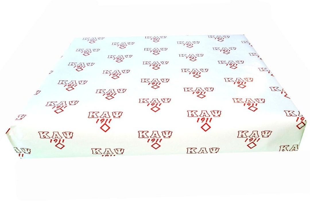Kappa Alpha Psi Gift Wrapping Paper, Matte Embossed Roll - Etsy