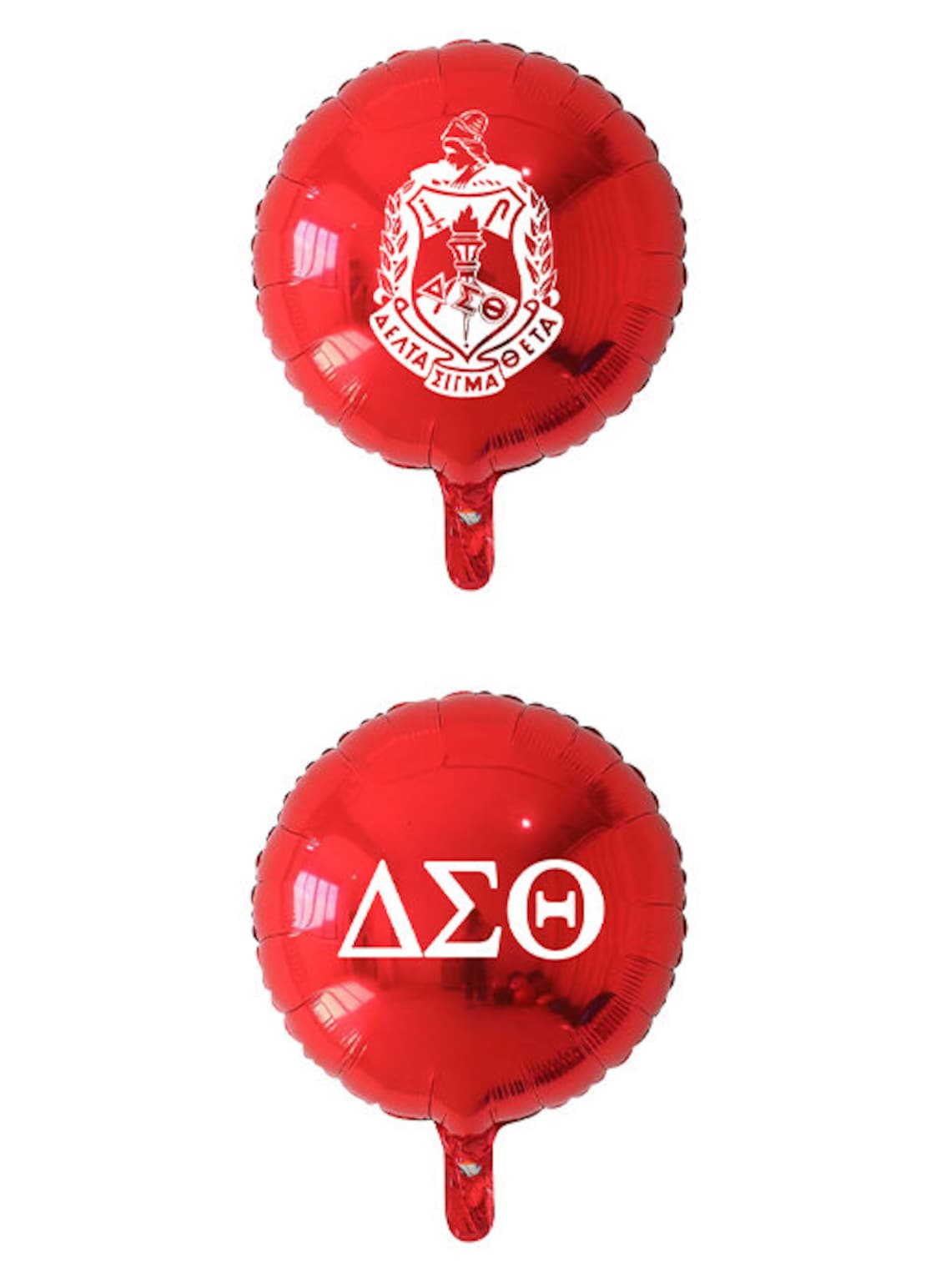 Ten 10 Delta Sigma Theta 18-inch Round Mylar/Foil Party | Etsy