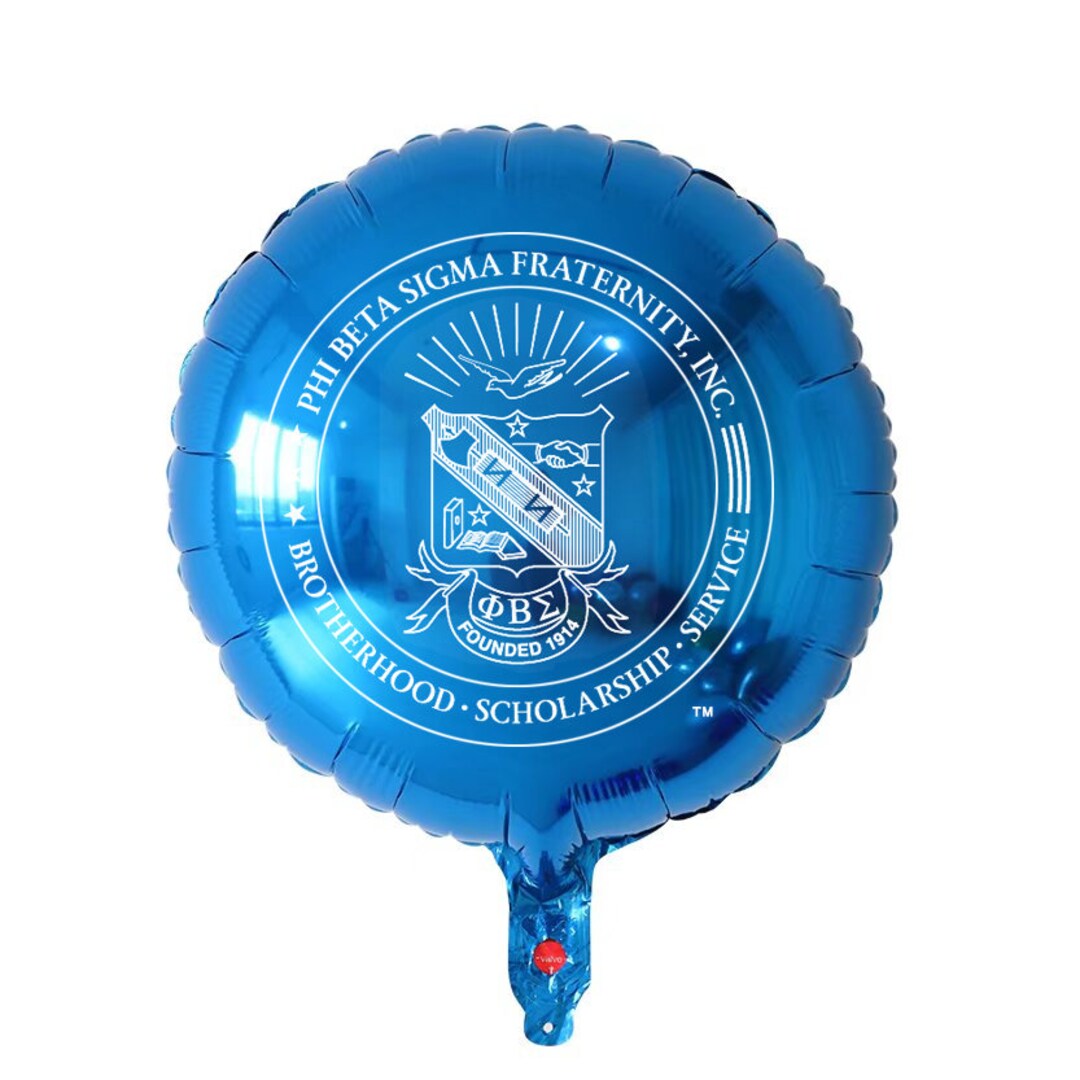 Five 5 Phi Beta Sigma, 18-inch Round Mylar/foil Party Balloons - Etsy