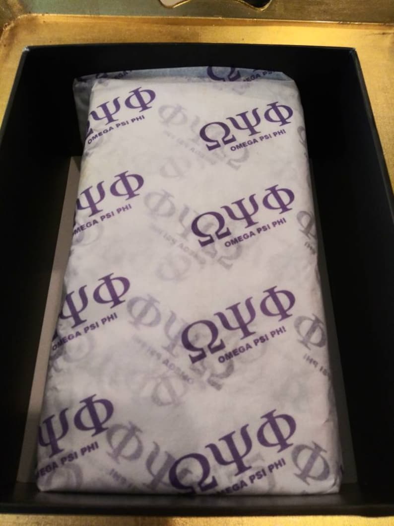 Omega Psi Phi Gift Tissue Paper Ten 10 Extra Large Sheets | Etsy