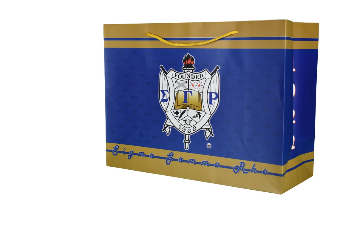 Sigma Gamma Rho Gift Bag Large - Etsy