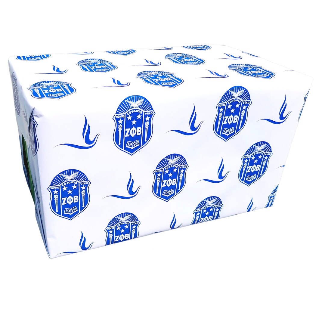 Zeta Phi Beta Premium Matte Gift Wrapping Paper, 1 Roll - Etsy