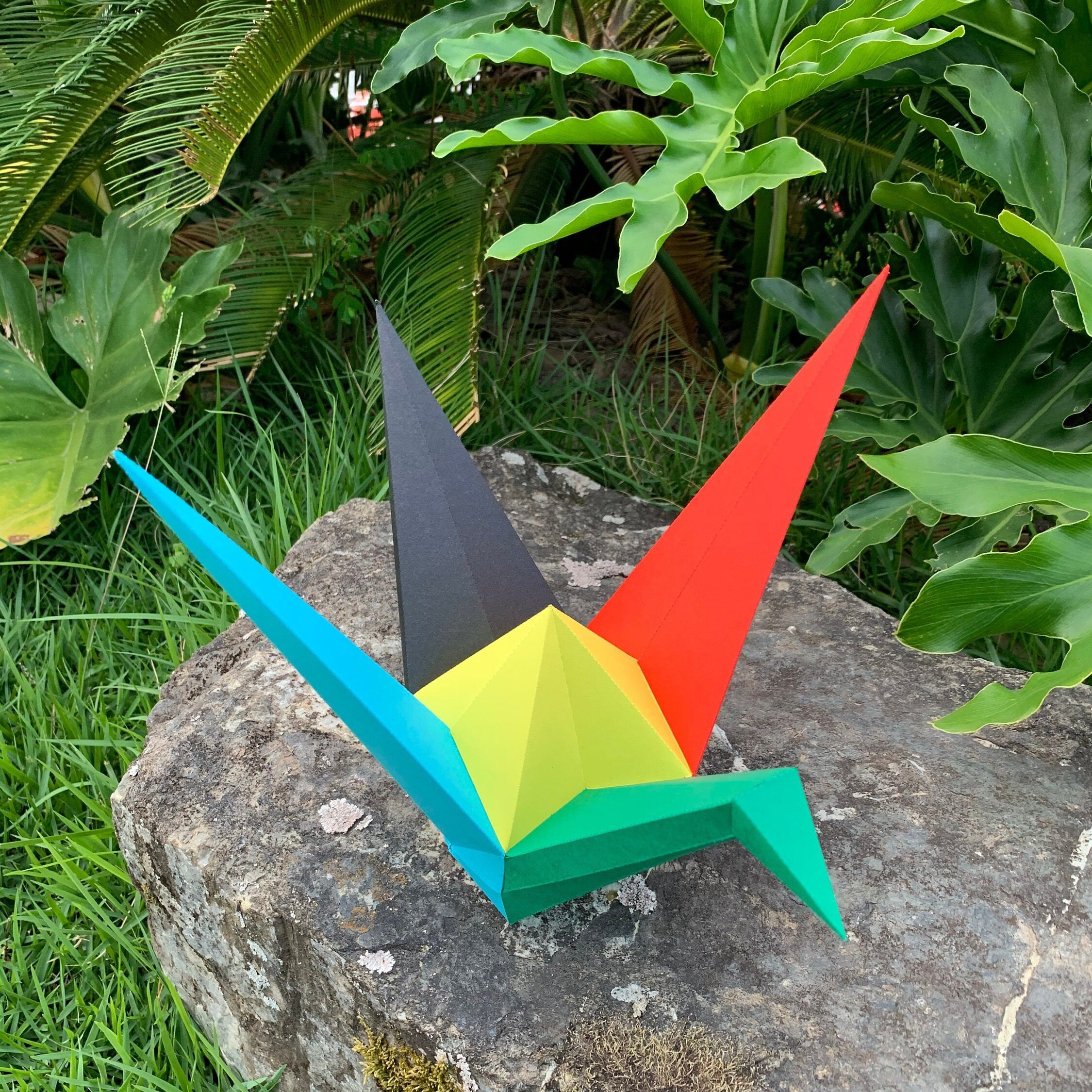 Tsuru / Crane Papercraft 3D - Etsy