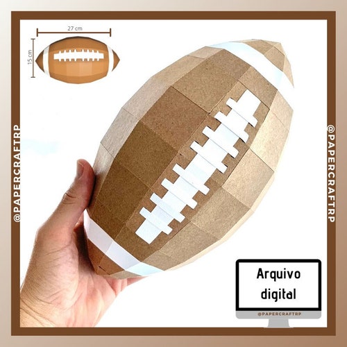 Football Helmet Papercraftcricket Helmetsports Helmetparty | Etsy