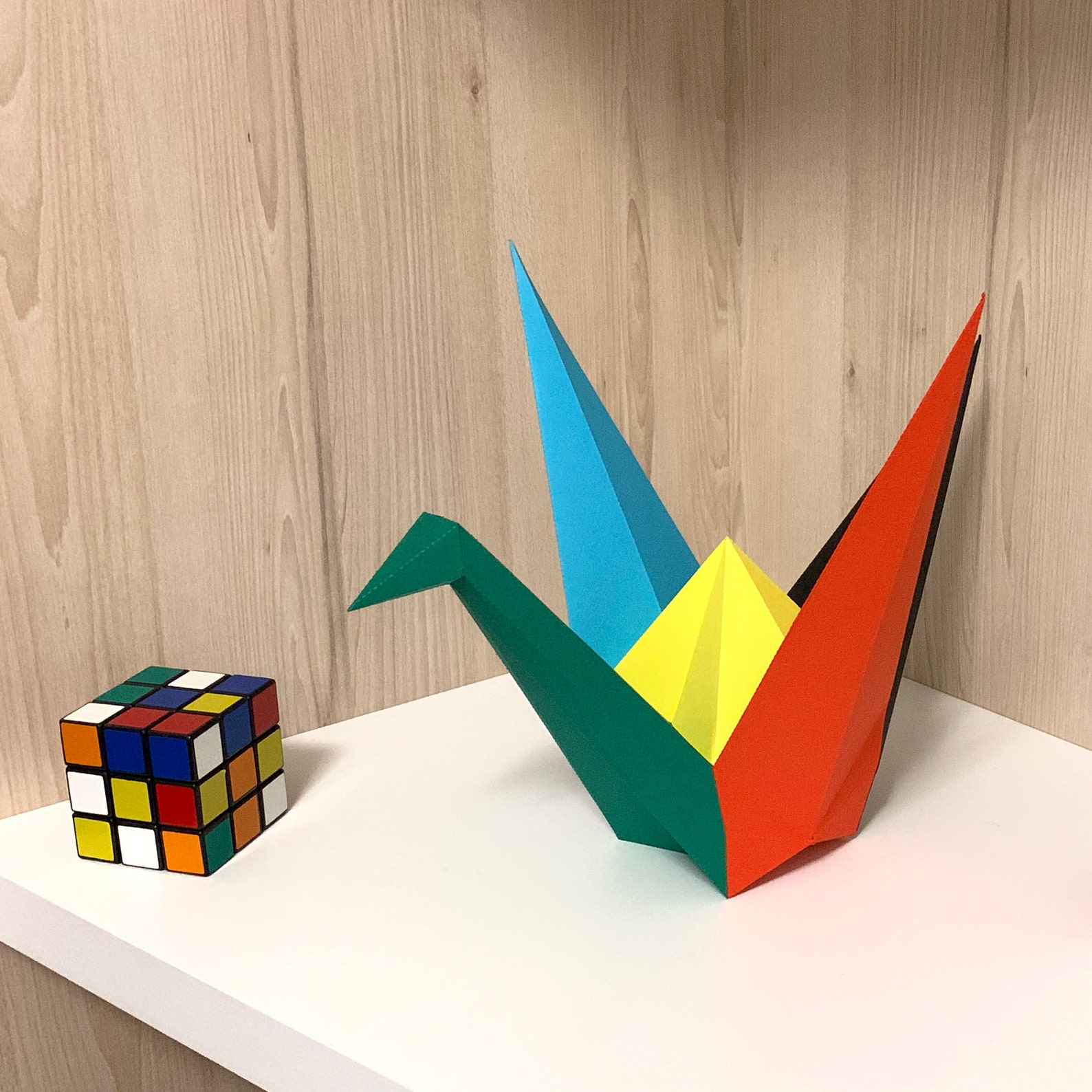 Tsuru / Crane Papercraft 3D - Etsy