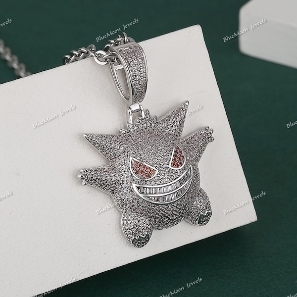 Gengar Necklace - Etsy