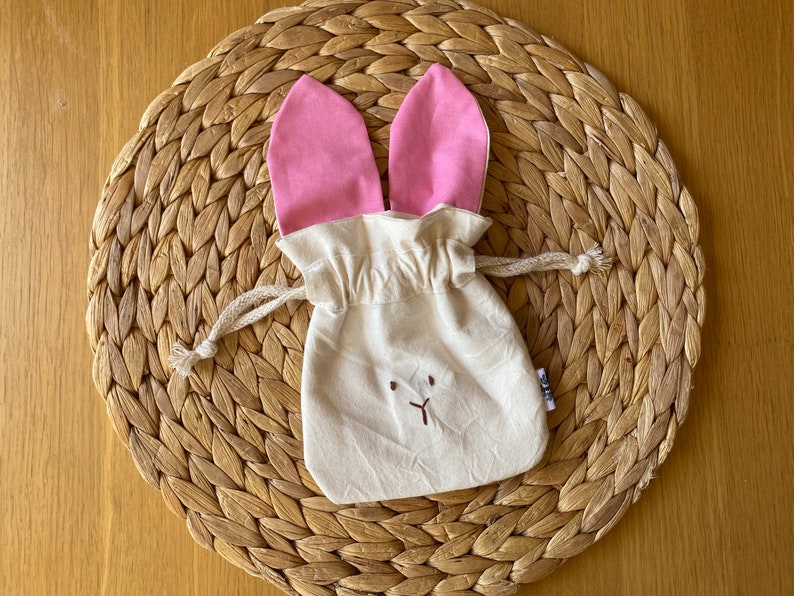 Easter Bunny Bag. Bunny Bag. Easter Egg Hunt Bag. Bunny Drawstring Bag ...
