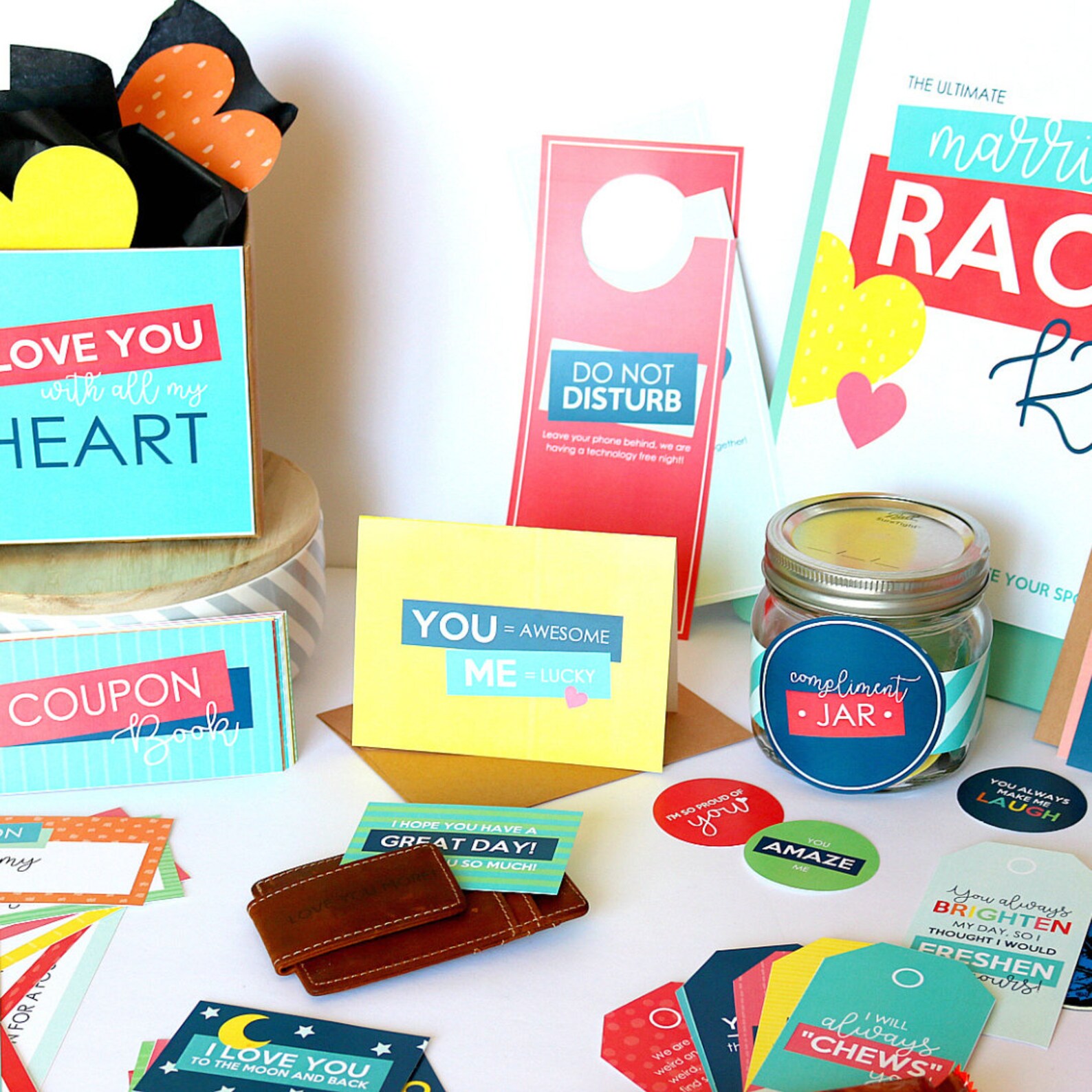 PRINTABLE Marriage Random Acts of Kindness Kit, Marriage Coupons, Date ...