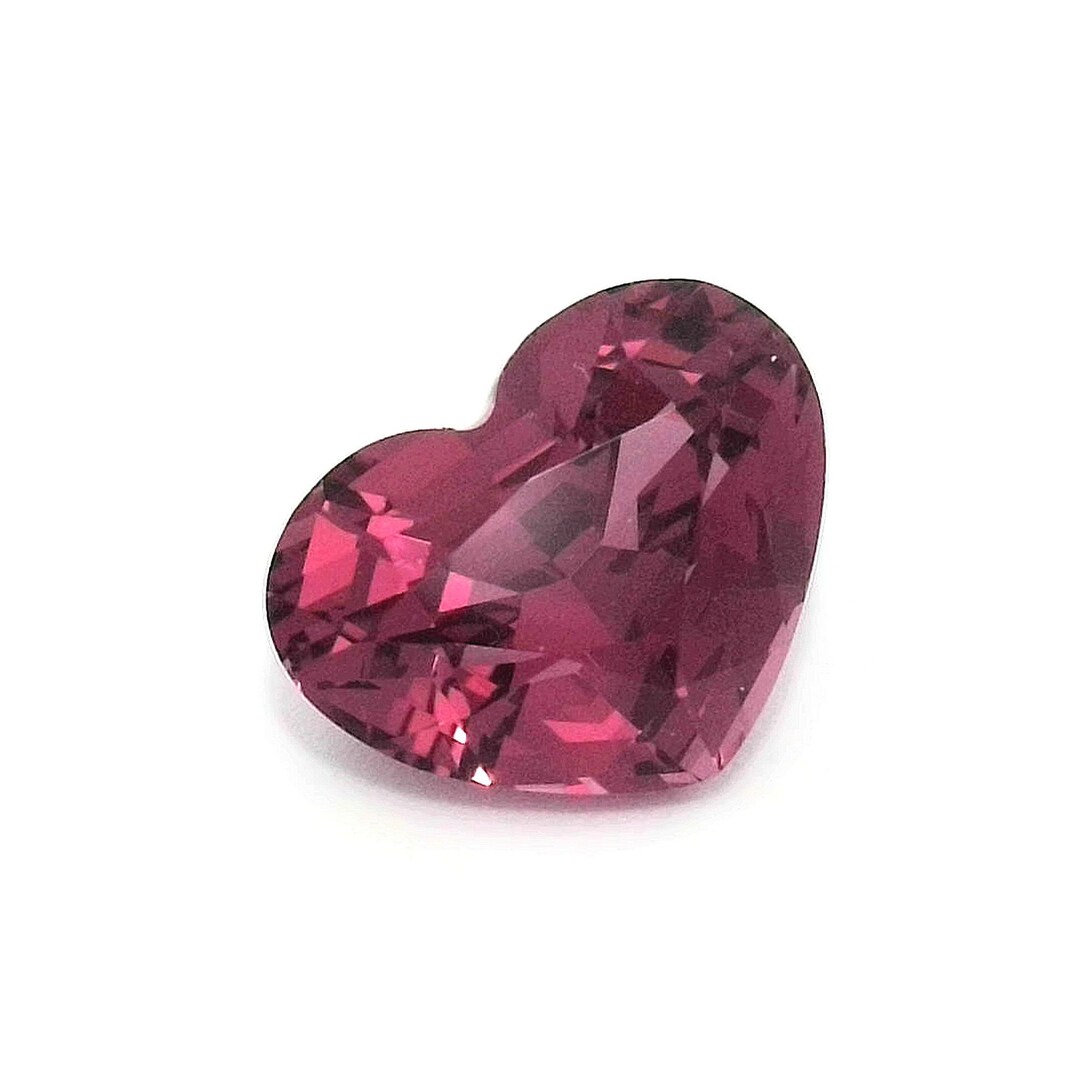 Natural Spinel 2.17 Ct, Pink, Heart Shape, Precision Cut, Faceted Stone ...