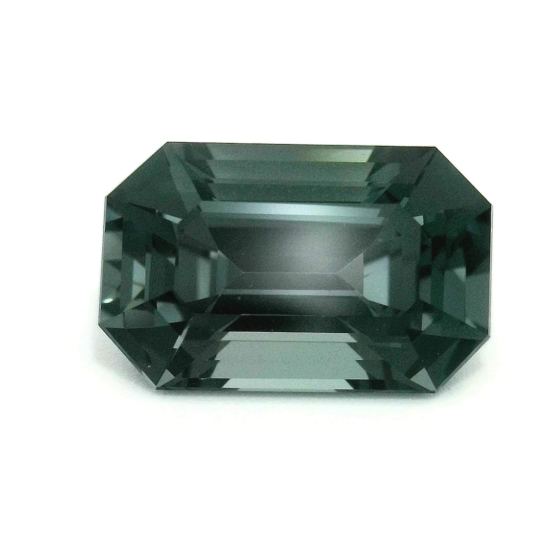 Natural Spinel 3.23 Cts, Grey, Octagon-shaped, Precision Cut - Etsy