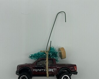 Custom Matchbox Ford F150 Raptor Truck Christmas Ornament - Etsy