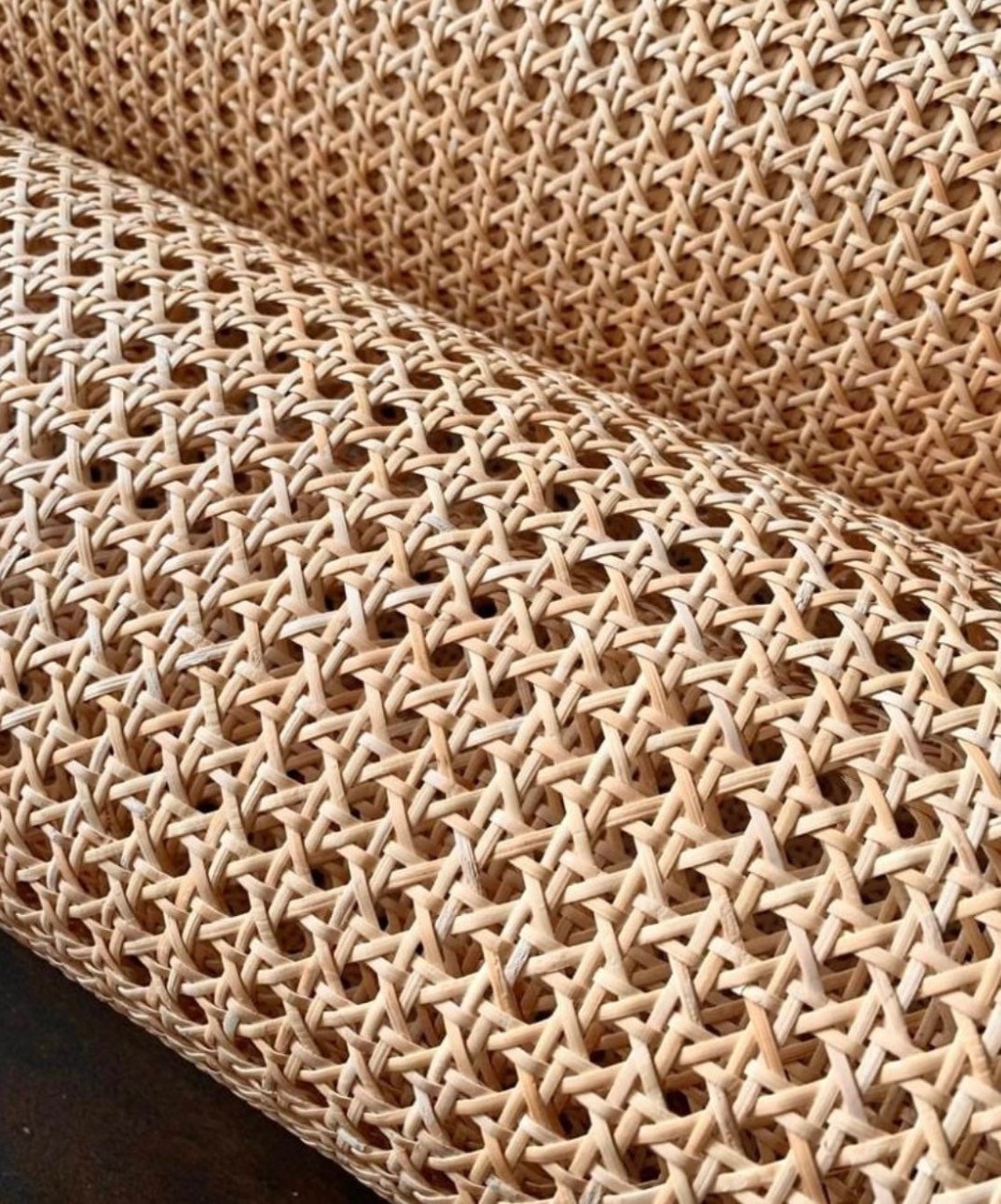 Webbed Cane Custom Door Woven Open Mesh Webbing Caning | Etsy