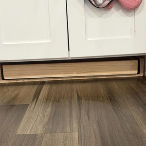 Toe Kick Drawer W/ Push-to-open Slides Custom Made to Order | Gift for ...