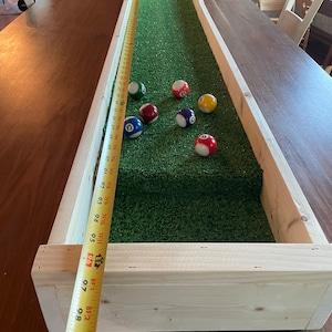 Carpetball, 4', 6', or 8' (with a Twist) Ball Roll / Billiard Balls ...