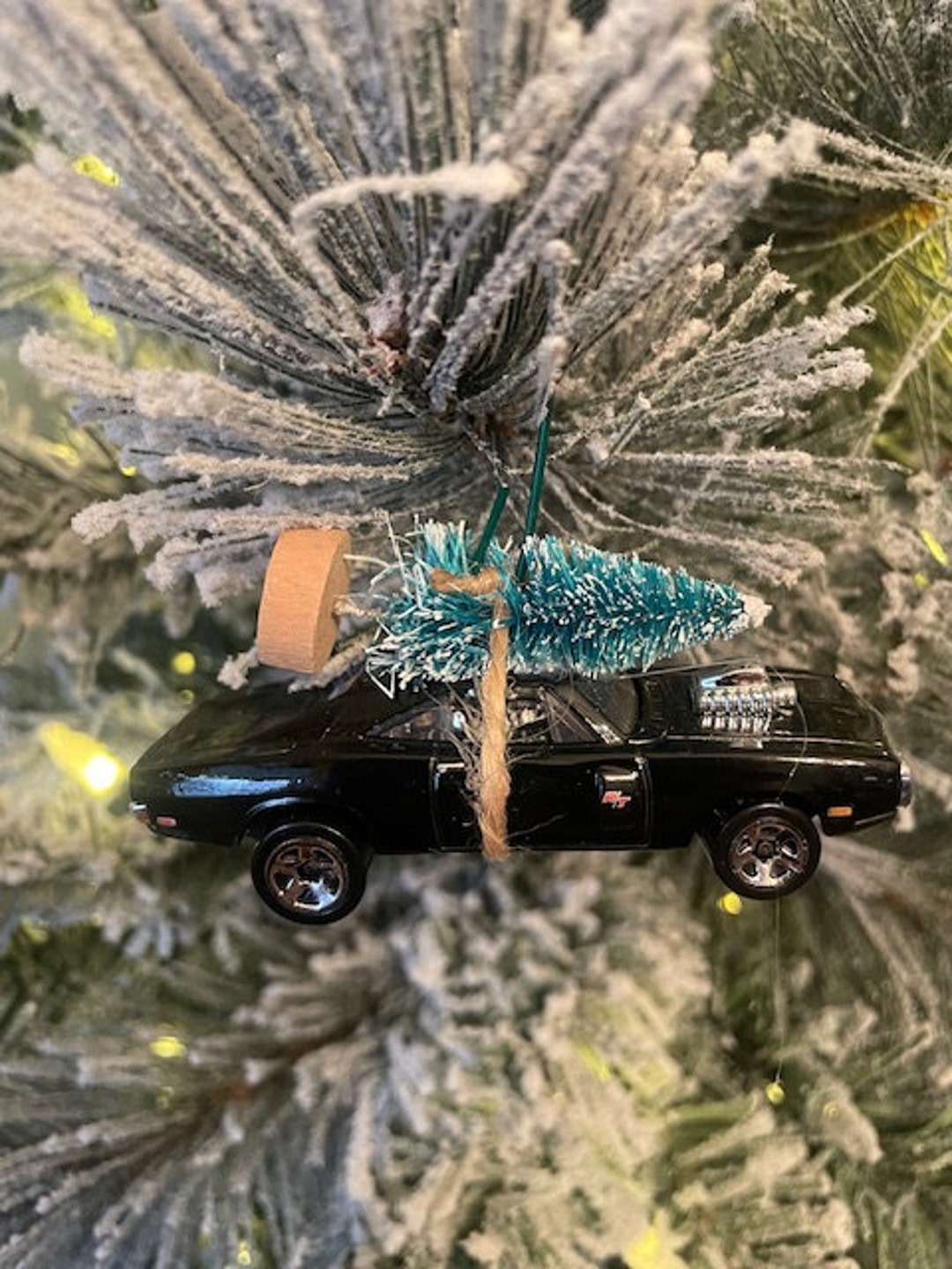 70 Dodge Charger Black Fast and Furious Carrying Christmas - Etsy