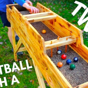 Carpetball, 4', 6', or 8' (with a Twist) Ball Roll / Billiard Balls ...