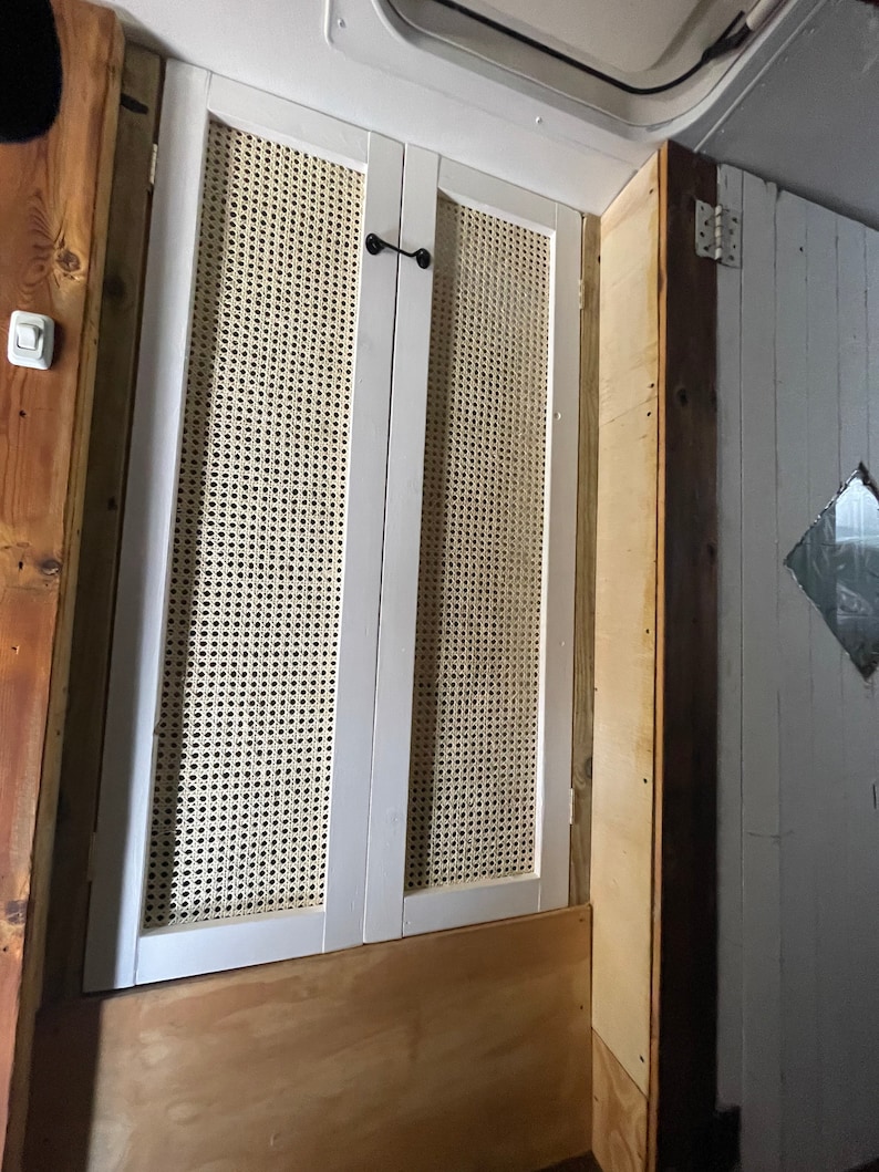 Webbed Cane Custom Door Woven Open Mesh Webbing Caning | Etsy