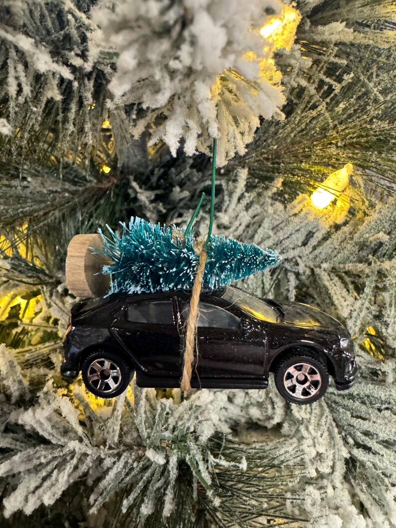 Honda Civic Hatch Black Christmas Tree Christmas Ornament Hot Wheel Car ...