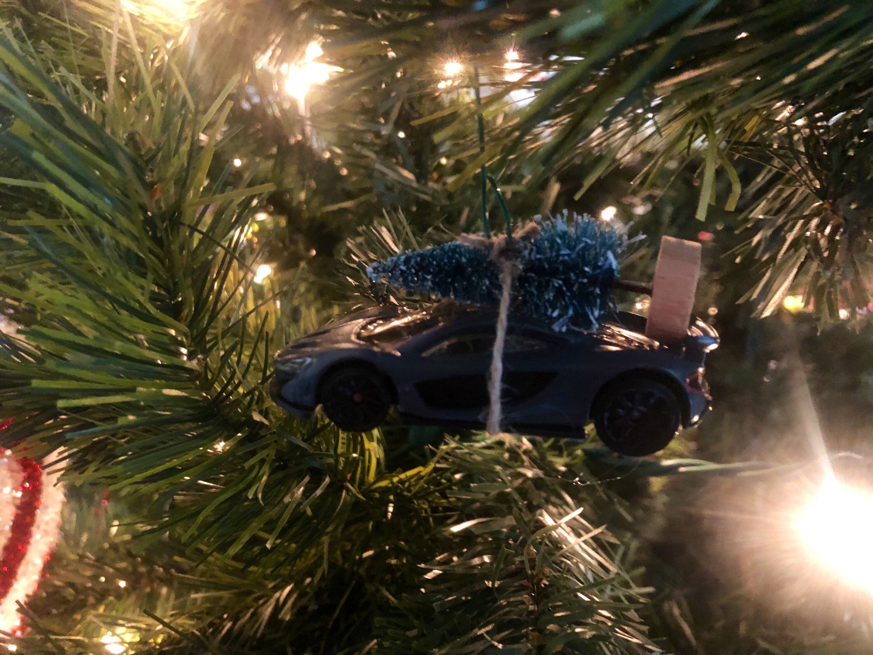 Mclaren P1 Carrying Christmas Tree Christmas Ornament Hot Wheel - Etsy