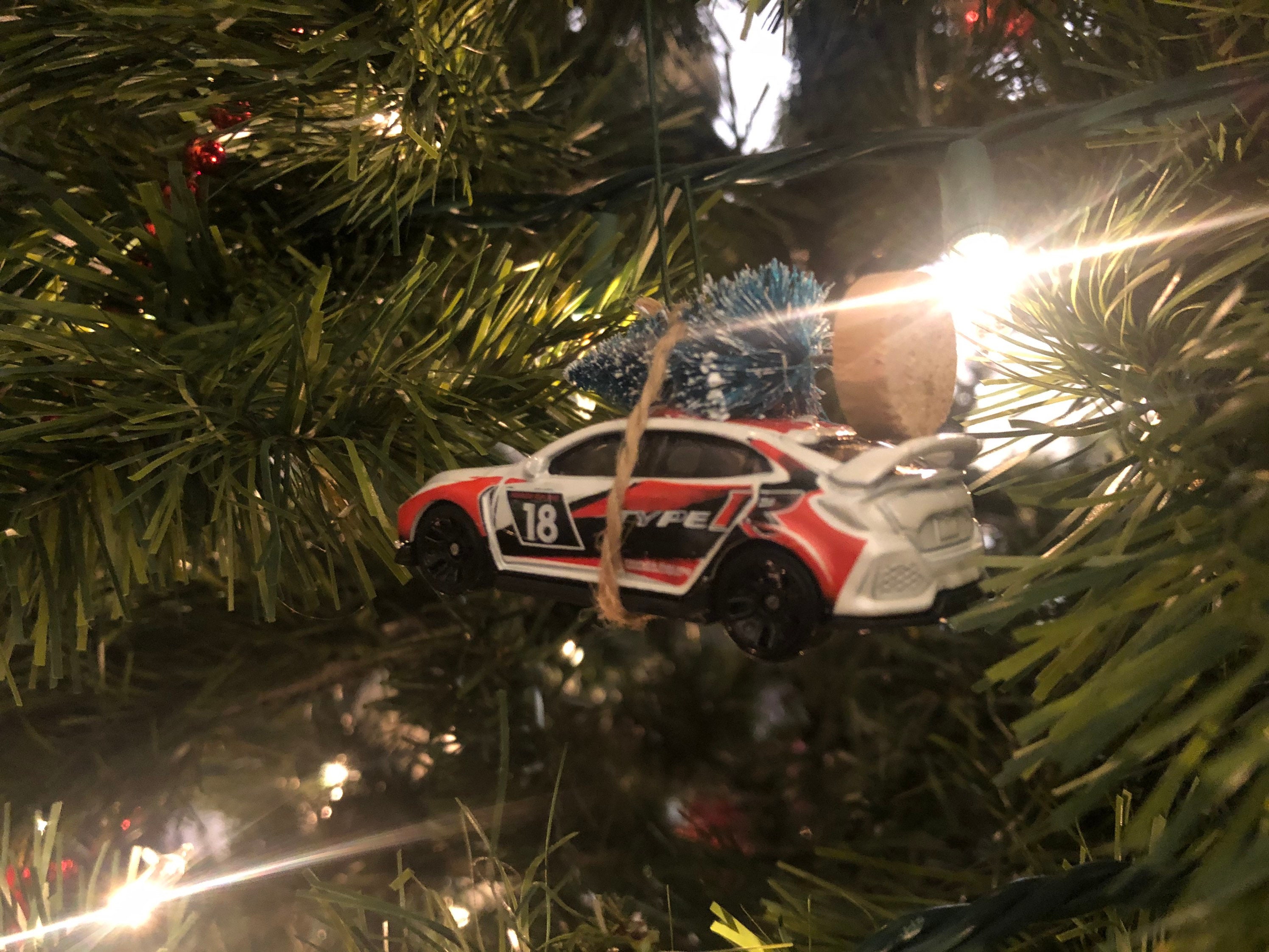 Honda Civic Type-r Christmas Tree Christmas Ornament Hot Wheel Car ...
