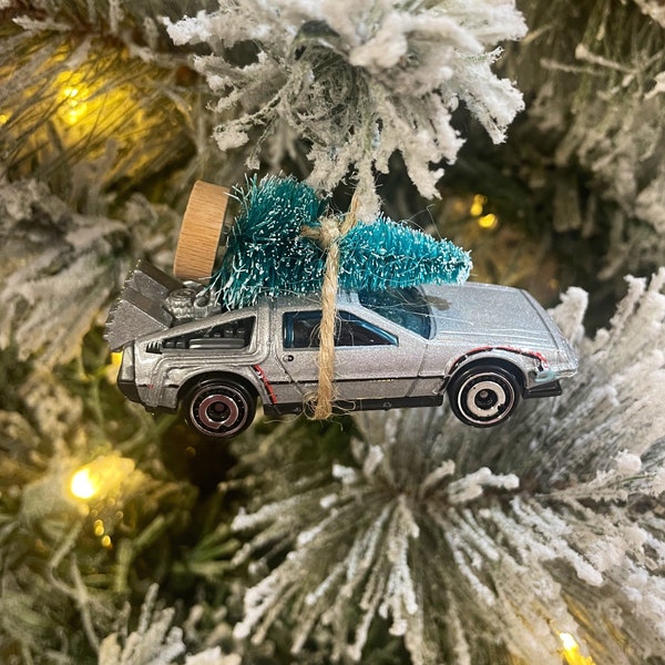 Back to the Future Christmas Ornament - Etsy
