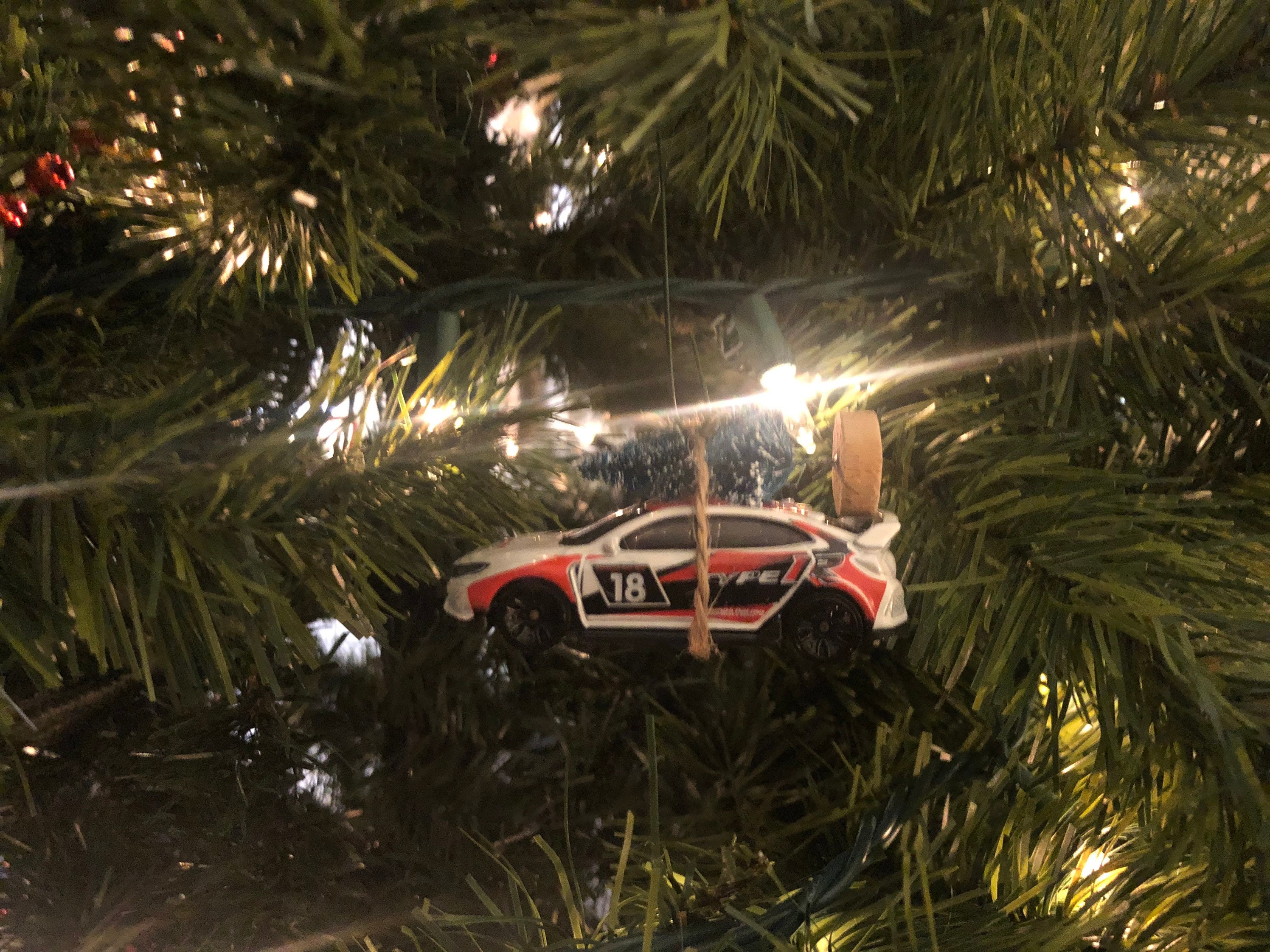 Honda Civic Type-r Christmas Tree Christmas Ornament Hot Wheel Car ...