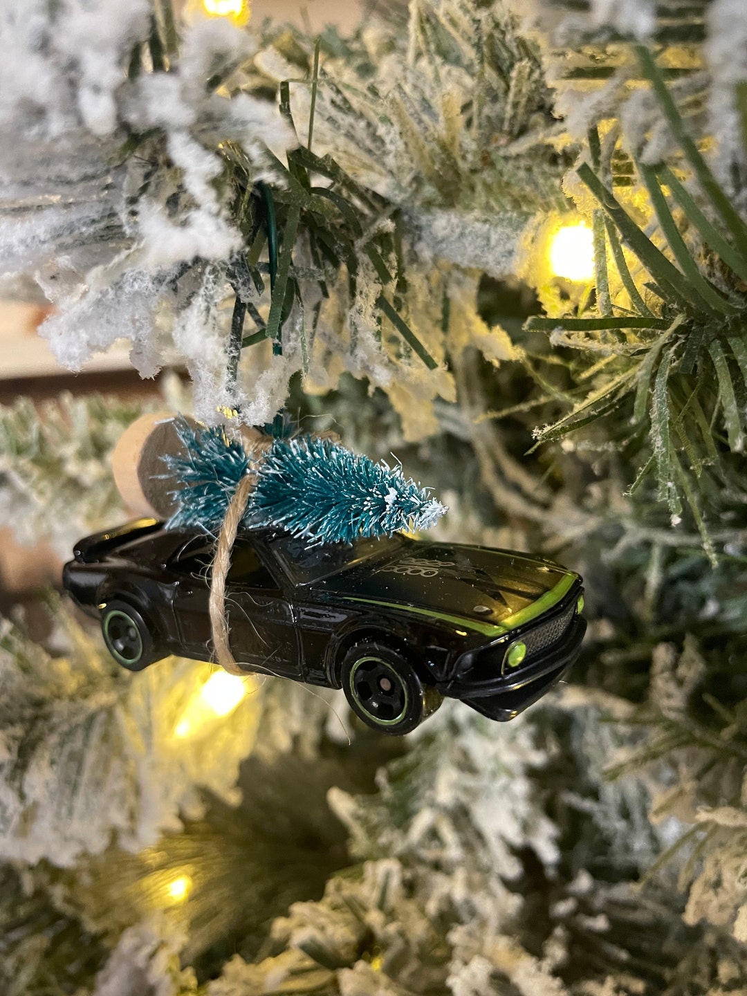 Ford Mustang Boss 302 GT Black 1960’s Convertable Carrying Christmas ...
