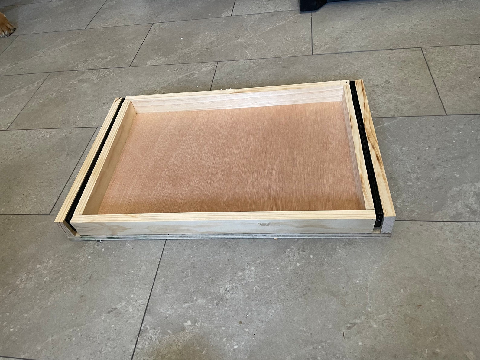 Toe Kick Drawer W/ Push-to-open Slides Custom Made to Order | Etsy UK