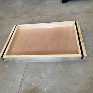 Toe Kick Drawer W/ Push-to-open Slides Custom Made to Order | Gift for ...